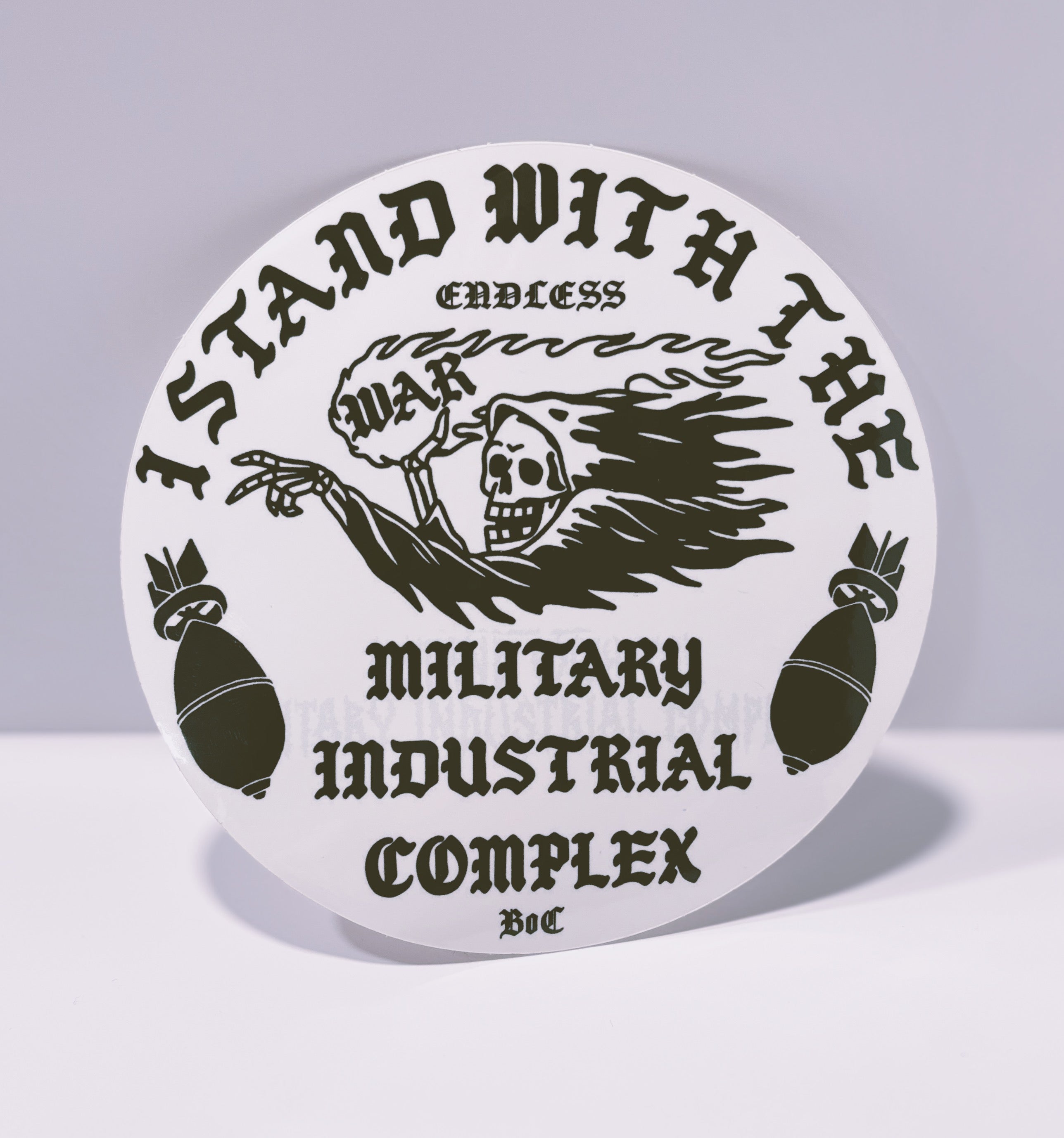 MIC Sticker – CARRY the FIRE
